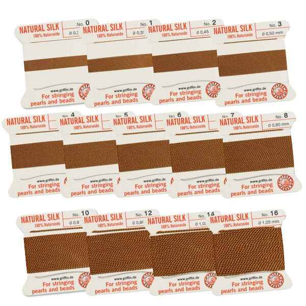 GRIFFIN SLK BD CORD SIZE ASST PACK (CN)-13CD/BG