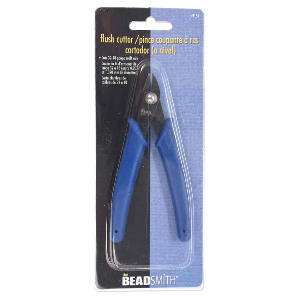 economy flush cutter blue handles -BeadSmith.com