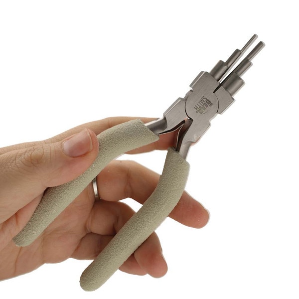 6-step wire looping plier 6in with cushi -BeadSmith.com