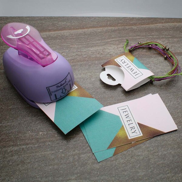 foldover hang tag display punch -BeadSmith.com