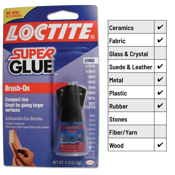 brush on loctite super glue 5 gram -BeadSmith.com