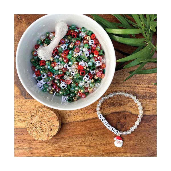 bead jar santa -BeadSmith.com